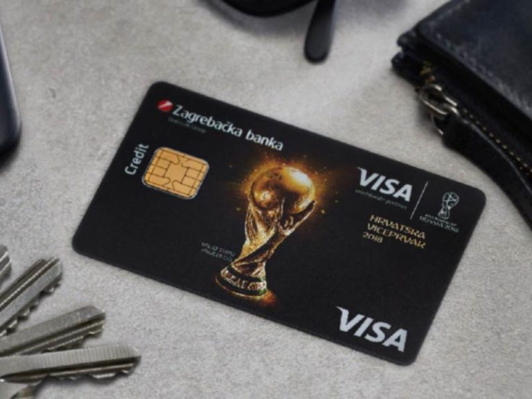Zaba izdala limitirano izdanje FIFA World Cup™ Visa kreditne kartice